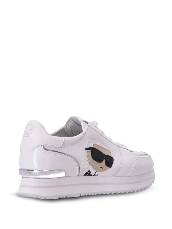 Karl Lagerfeld Patch Detail Low-top Sneakers