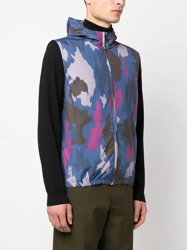 DRUMOHR Abstract-print Gilet
