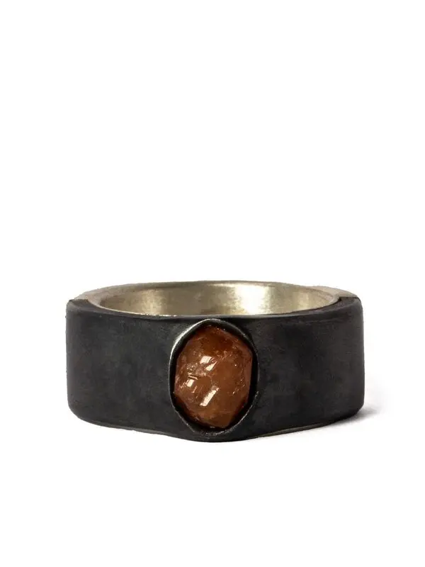 PARTS OF FOUR Sistema Sterling Ring - Silver