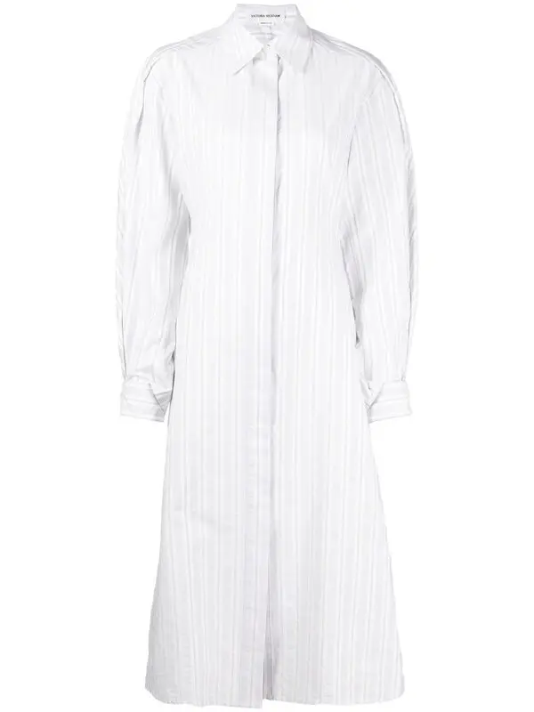 Victoria Beckham Vertical-stripe Shirt Dress