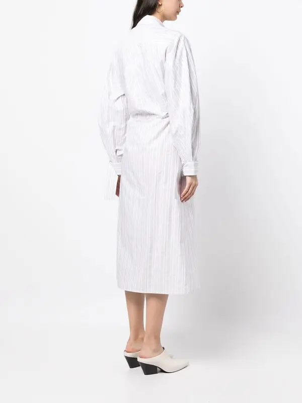 Victoria Beckham Vertical-stripe Shirt Dress