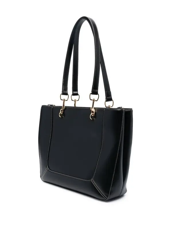 Moschino Leather Top-handle Tote Bag