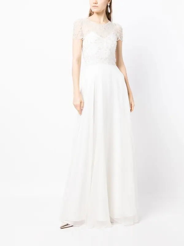 Jenny Packham Albertine Crystal-embellished Gown