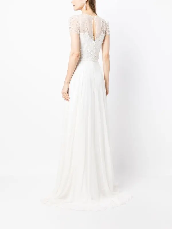 Jenny Packham Albertine Crystal-embellished Gown