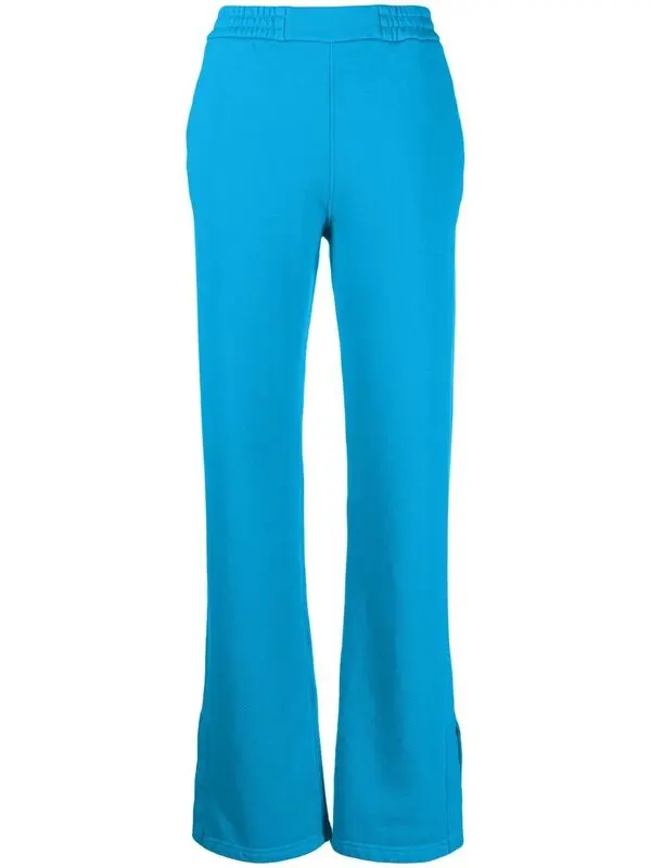 Off-White Diagonal-stripe Track Pants - Blue