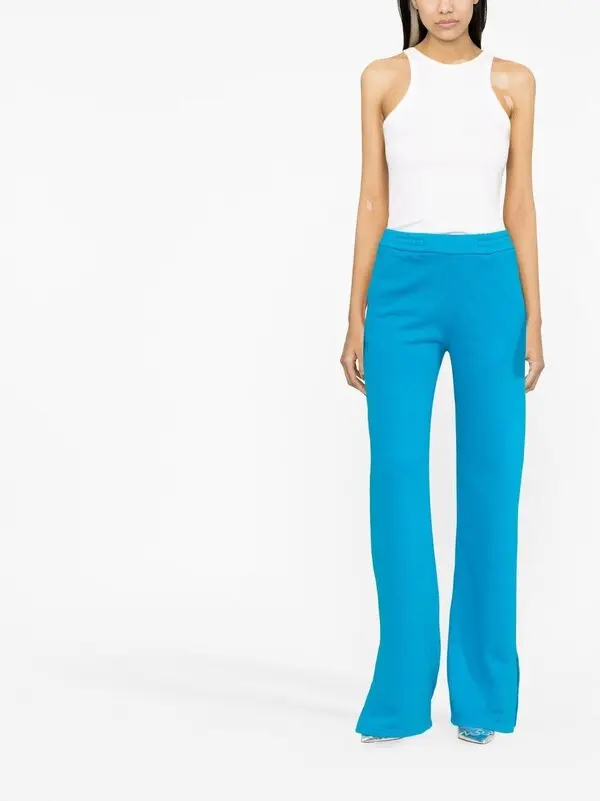 Off-White Diagonal-stripe Track Pants - Blue