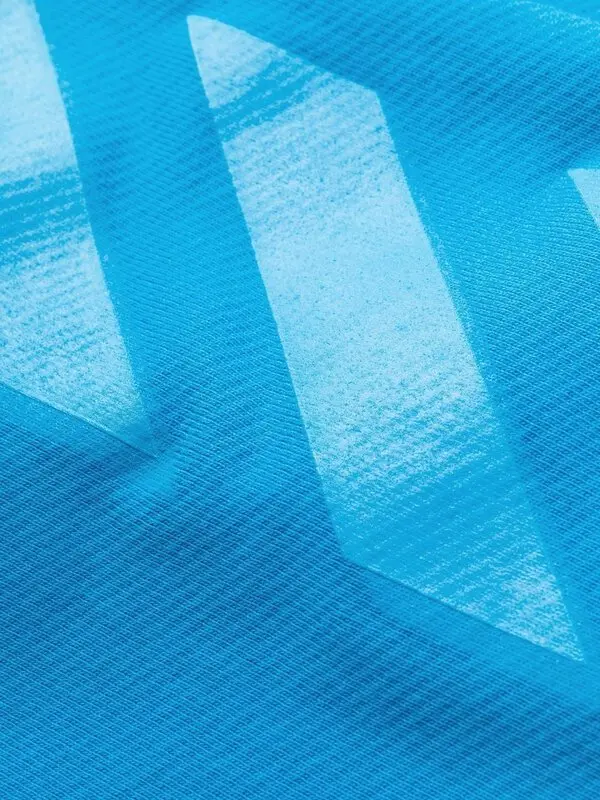 Off-White Diagonal-stripe Track Pants - Blue