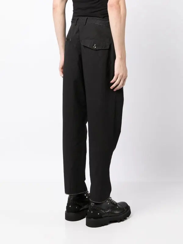NICOLAS ANDREAS TARALIS Cotton Tapered Trousers