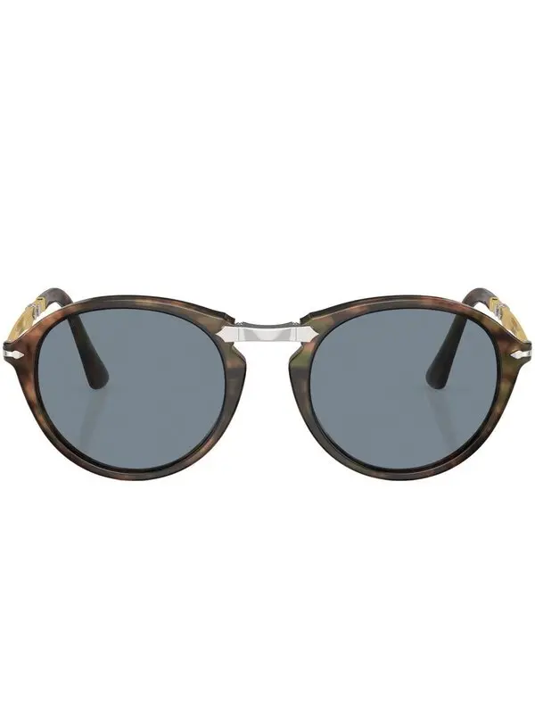 Persol Round-frame Sunglasses - Green