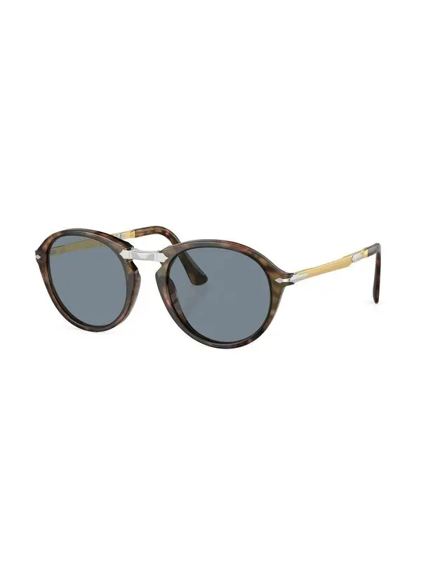 Persol Round-frame Sunglasses - Green
