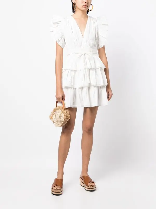 Ulla Johnson Camilla Tiered Minidress