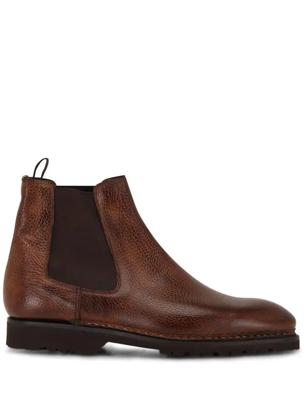 Bontoni Leather Chelsea Boots