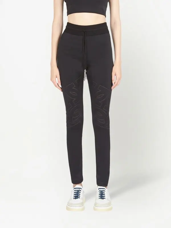 FERRAGAMO Logo-detail Drawstring Leggings