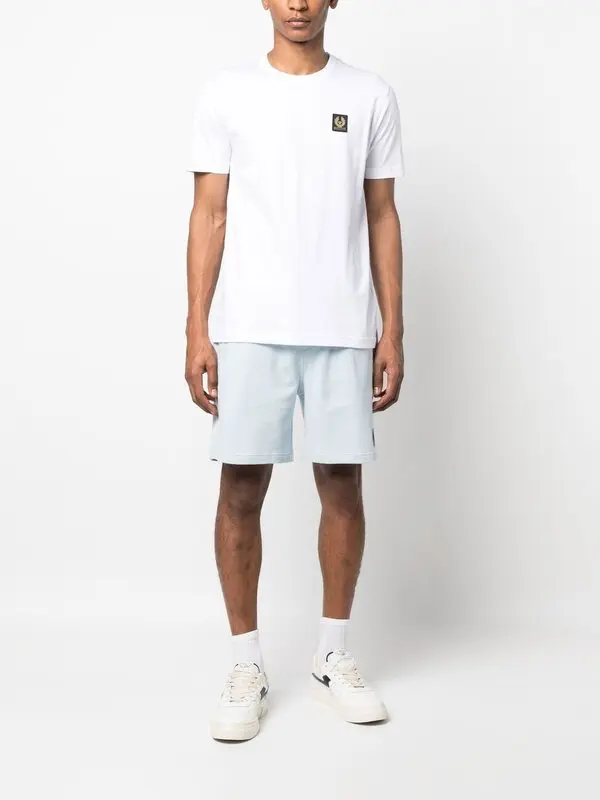 Belstaff Logo-patch Cotton T-shirt - White