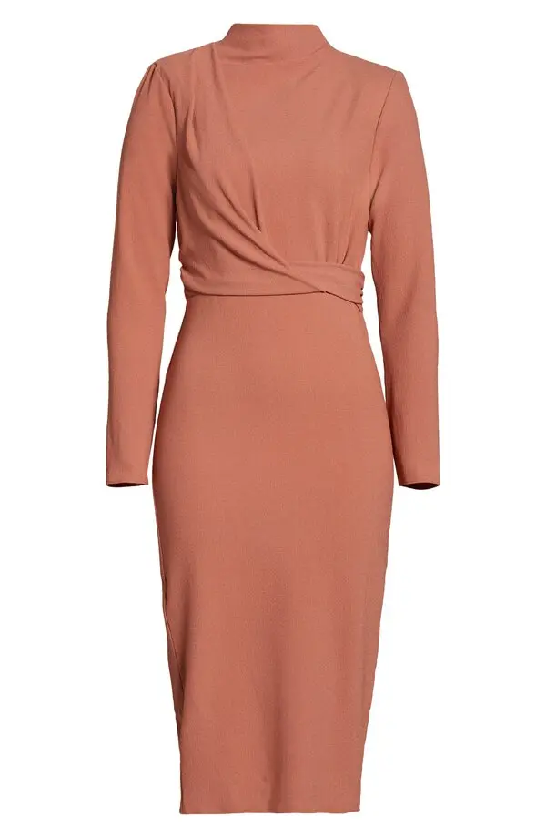 asos pink formal dress Imperial Peony Jacquard Dress – SKYLENCE