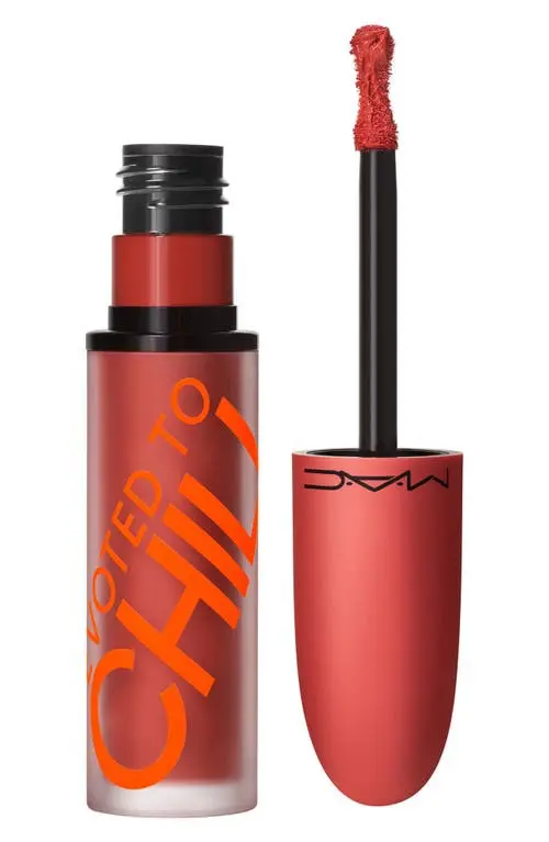 MAC COSMETICS Powder Kiss Liquid Lipstick - Devoted To Chili