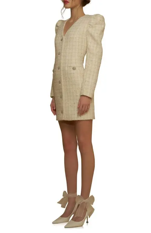 Endless Rose Premium Tweed Mini Dress