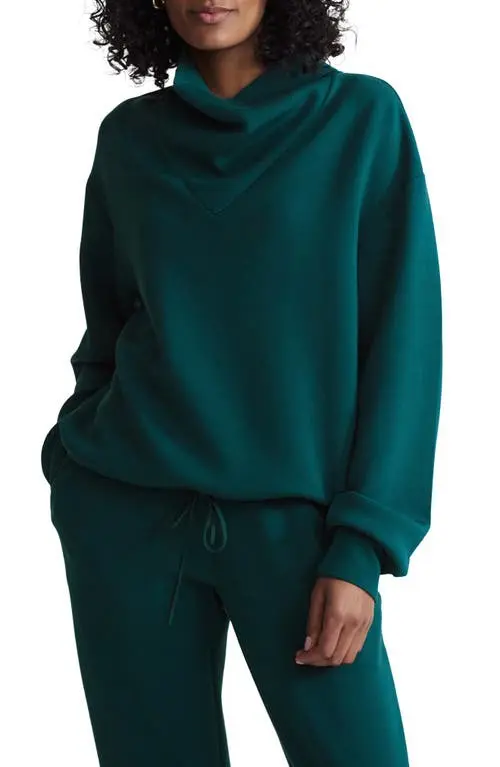 Varley Betsy Funnel Neck Sweatshirt - Conifer