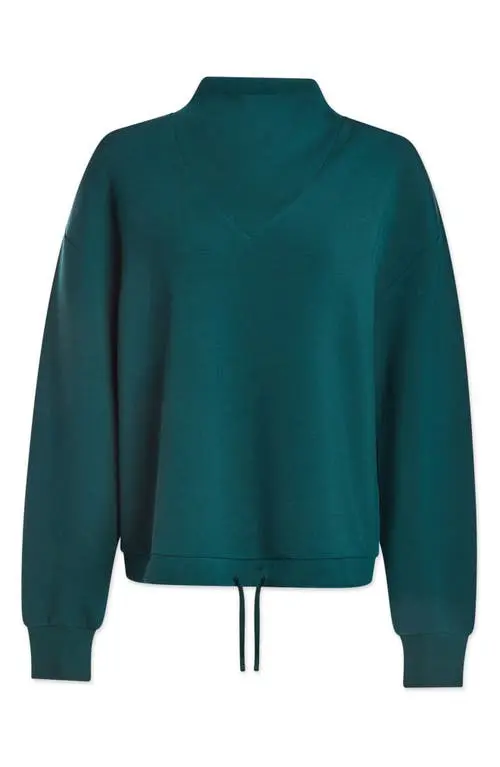 Varley Betsy Funnel Neck Sweatshirt - Conifer