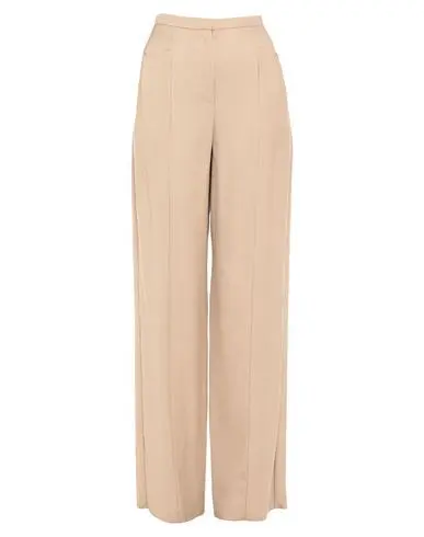 Emporio Armani Pants Size Viscose, Virgin Wool - Beige