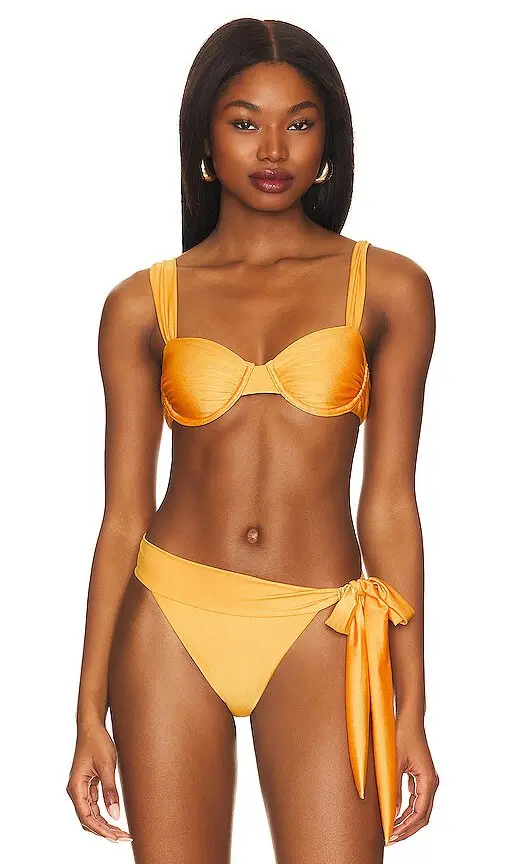 Tularosa Famke Top - Orange Sorbet