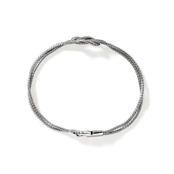 John Hardy Love Knot Bracelet - Sterling Silver