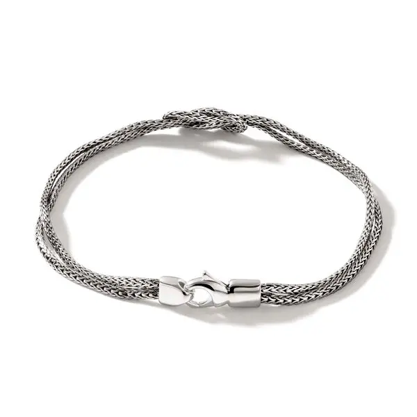 John Hardy Love Knot Bracelet - Sterling Silver