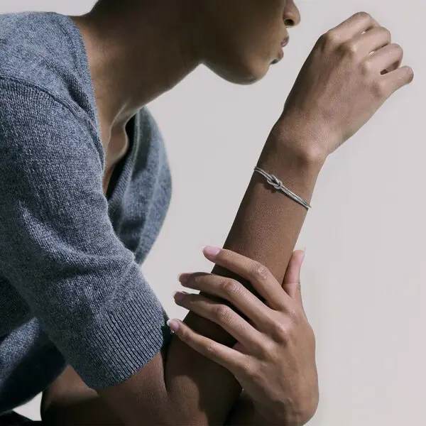 John Hardy Love Knot Bracelet - Sterling Silver