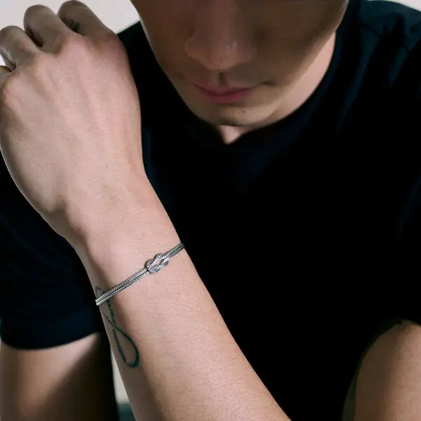 John Hardy Love Knot Bracelet - Sterling Silver