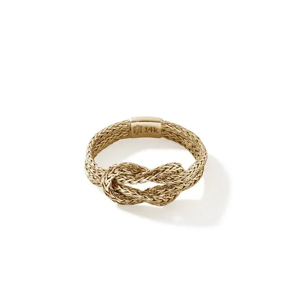 John Hardy Love Knot Ring 3.6mm - Gold