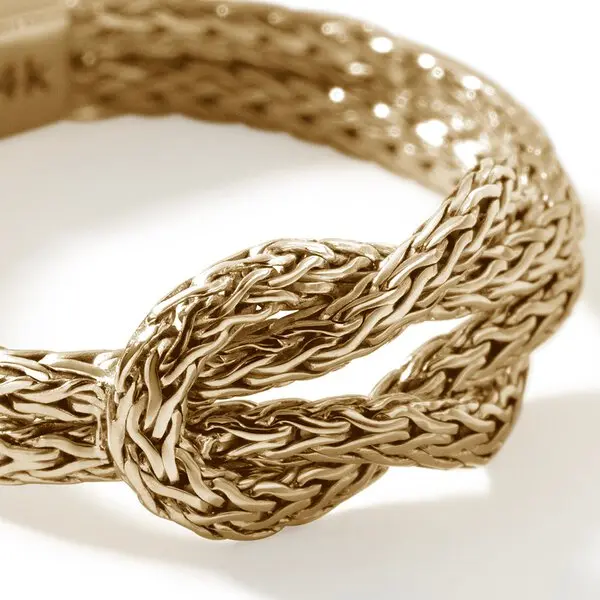 John Hardy Love Knot Ring 3.6mm - Gold