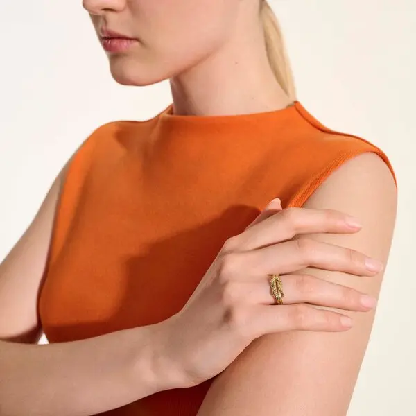 John Hardy Love Knot Ring 3.6mm - Gold