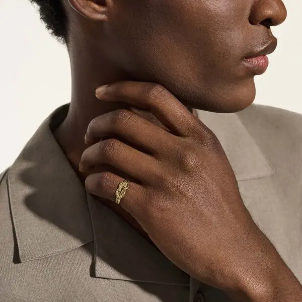 John Hardy Love Knot Ring 3.6mm - Gold