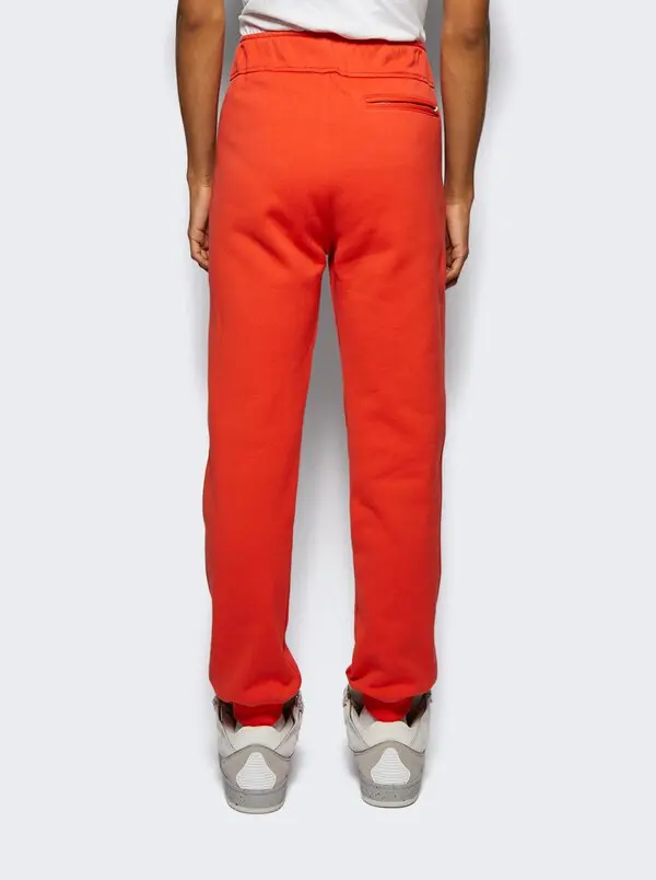 LANVIN Lace Curb Jogging Pants - Poppy Red