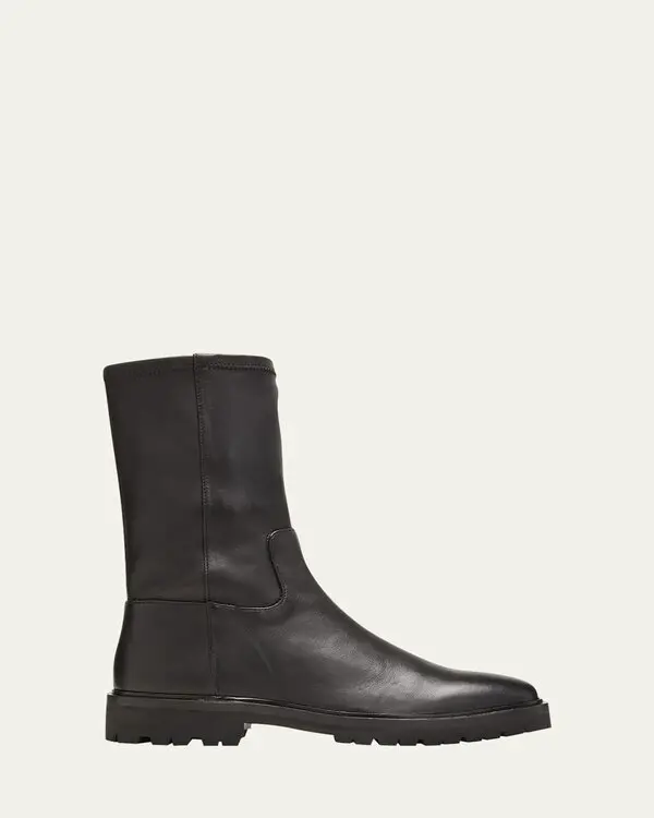 LOEFFLER RANDALL Danny Lambskin Mid Boots
