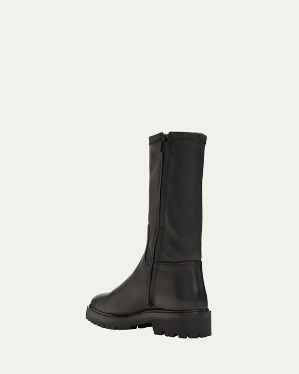 LOEFFLER RANDALL Danny Lambskin Mid Boots