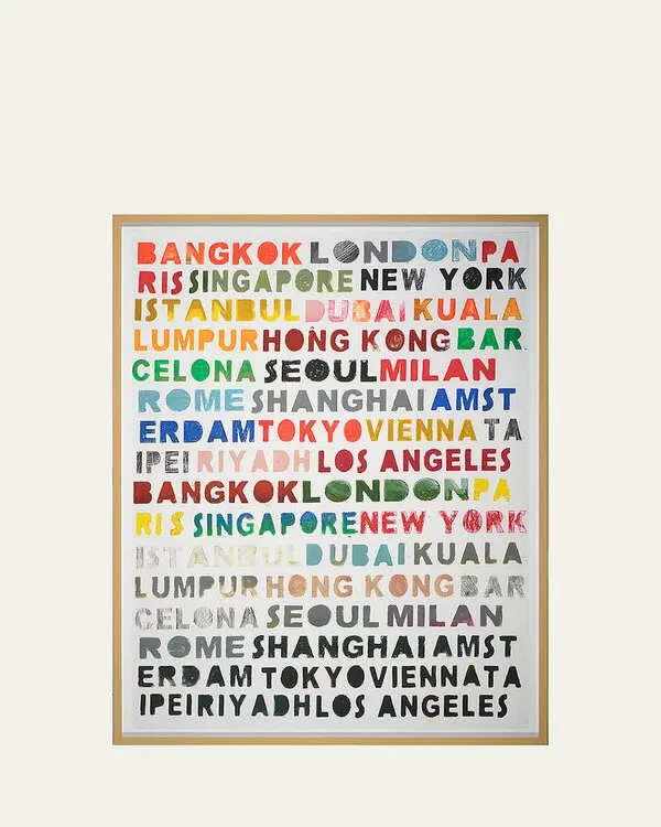 RFA FINE ART Cities" Print Robert Robinson - Multi