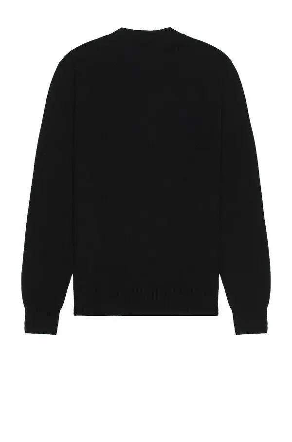 Play Comme Des Garcon Invader Cardigan - Black