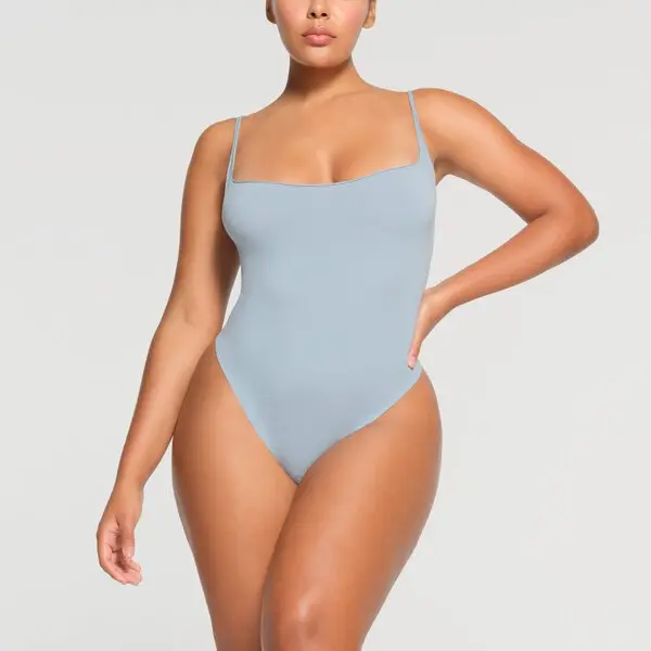 SKIMS Raw Edge Cami Bodysuit