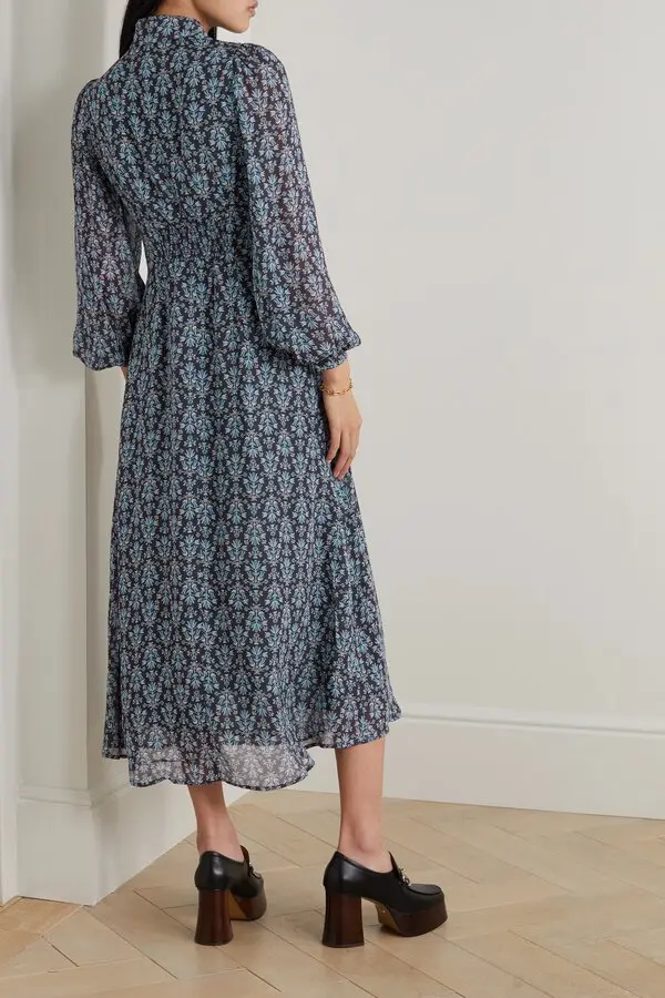 luella midi dress XiRENA Luella Dress in Black