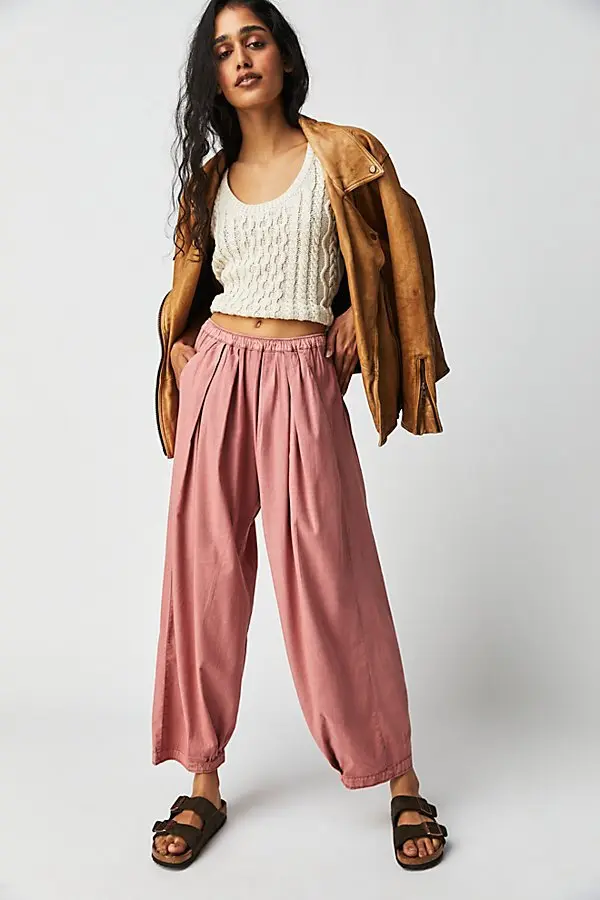 Free People To The Sky Parachute Pants