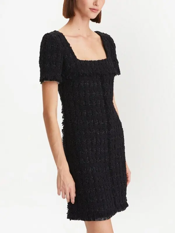 tory burch black mini dress Tinsel Tweed In - 69% Off over hand 300$ - 500$ Size:Medium 41