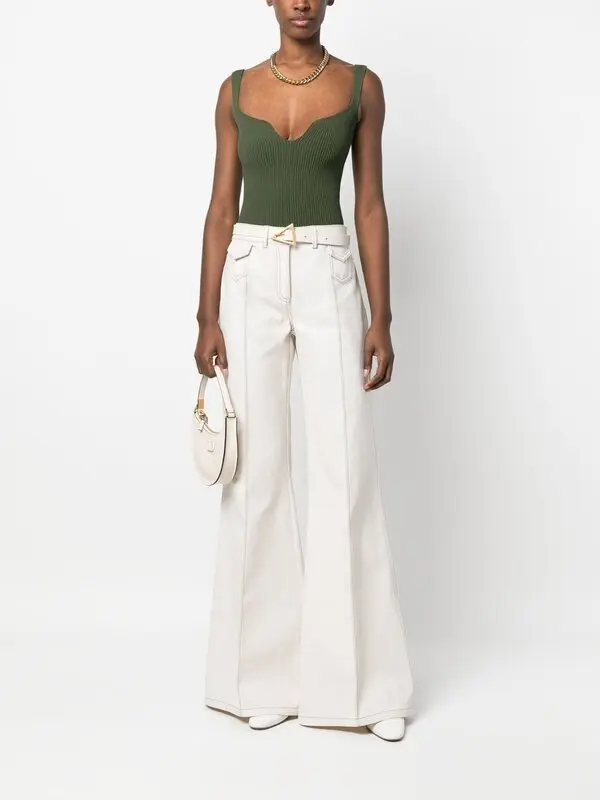 Giambattista Valli Wide-leg Flared Trousers