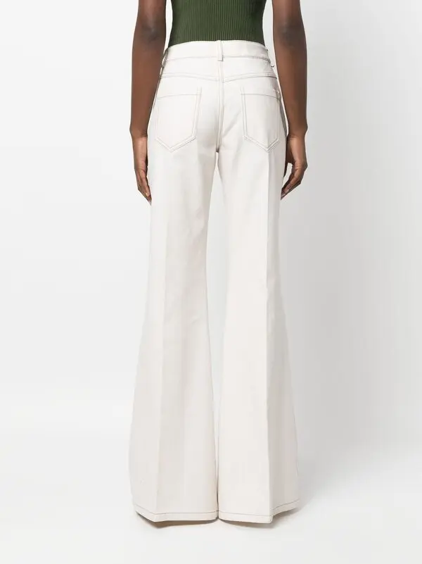 Giambattista Valli Wide-leg Flared Trousers