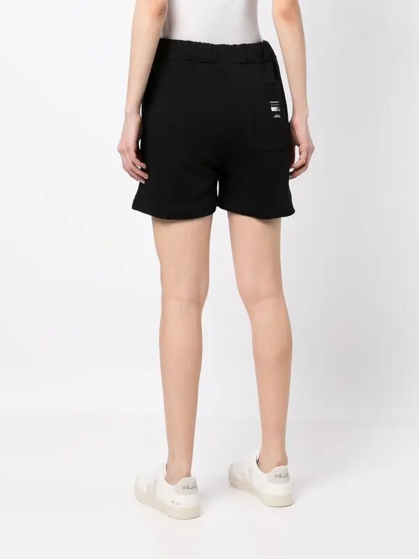 Joshua Sanders Smiley-face Print Cotton Shorts