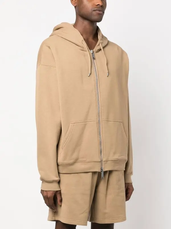 Dsquared2 Drawstring-hooded Zipped Jacket