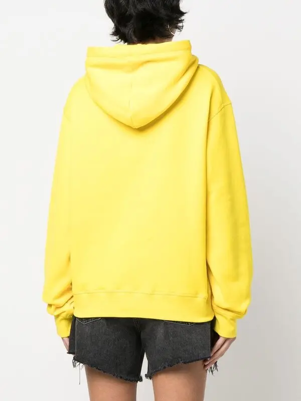 Dsquared2 Icon Cool Cotton Hoodie - Yellow