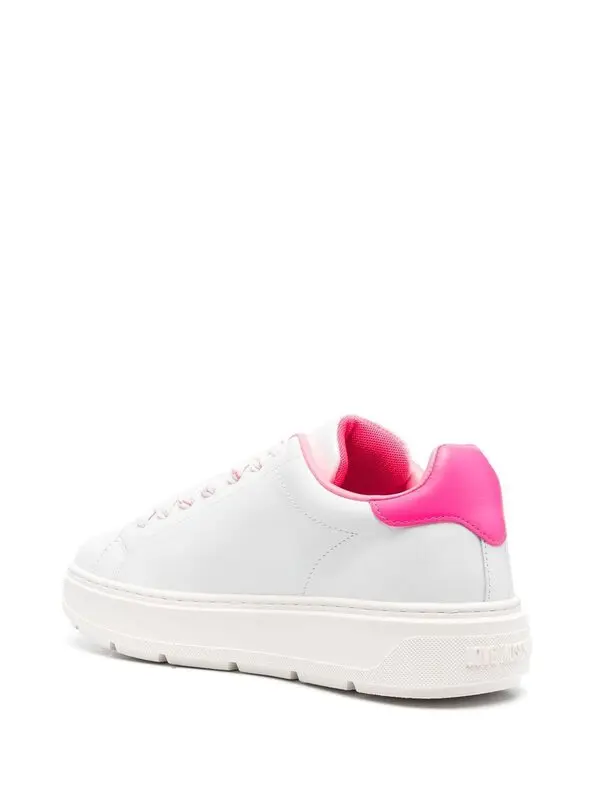 Moschino Low-top Leather Sneakers