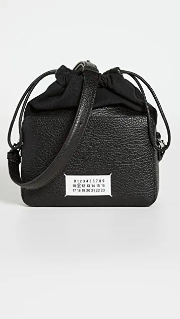Maison Margiela 5ac Medium Camera Bag - Black | Editorialist