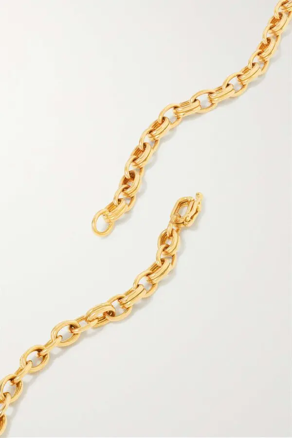 SHERMAN FIELD Double Chain Reversible 18-karat